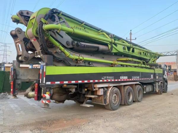 Quality Secondhand Concrete Line Pump 70m Putzmeister Concrete Pump Truck Mounted for sale