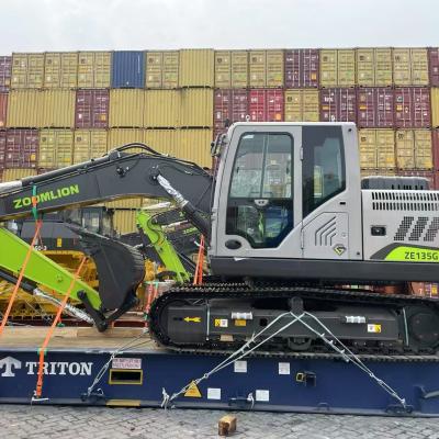 Chine Zoomlion ZE135G Série Crawler - type Excavateur hydraulique Puissance puissante Système hydraulique avancé Structure robuste Excellent confort à vendre