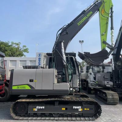 China Kompakter hydraulischer Bagger ZE135G für enge Räume und enge Bereiche zu verkaufen