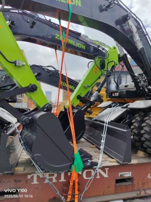 China Escavadeira de Rodas Classe 15 Toneladas Controle Eletro-hidráulico Para Operações Eficientes de Movimentação de Terra e Carregamento à venda