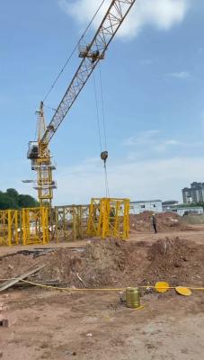 China High Load Capacity Used Tower Crane Long Jib Length Diverse Construction Needs 160X16 Angle Steel for sale