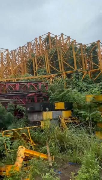 Quality High Load Capacity Used Tower Crane Long Jib Length Diverse Construction Needs for sale