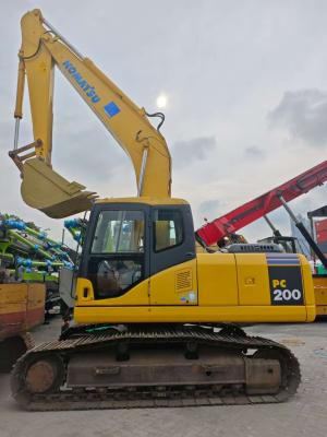 Chine Comatsu PC200-7 Excavateur 19700 kg avec un seau de 0,8-1,0 m3 à vendre