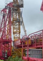 Quality High Load Capacity Used Tower Crane Long Jib Length Diverse Construction Needs for sale