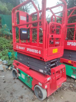 China SANY Electric Scissor Lift SPS0407DC-G, 4m Electric Scissor Lift for sale