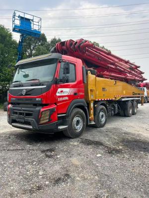 중국 SANY 2020 56m 콘크리트 펌프 트럭 (볼보 차시) 판매용