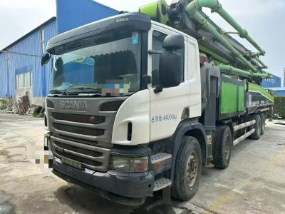 China Zoomlion 2018 56m Betonpompwagen (Scania Chassis) Te koop