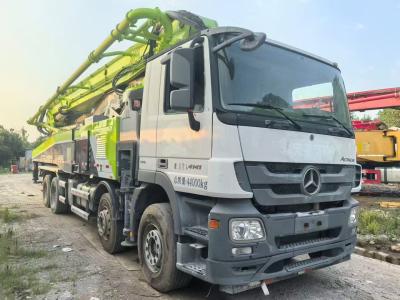 Chine Camion pompe à béton Zoomlion 2020 de 26 m à transmission manuelle à vendre