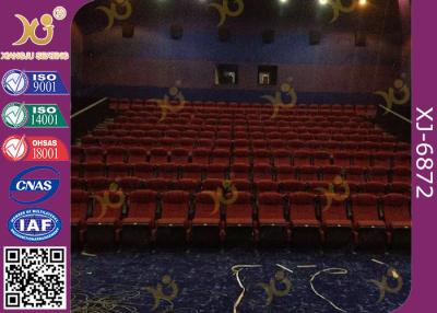 China Alto/delicado acolchoou para trás assentos do estilo do cinema/cadeiras do teatro com ponta bebem acima a posse à venda