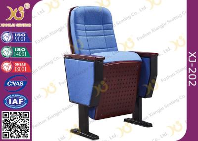 Cina L'alto grado ergonomico ricoperto piega le sedie della disposizione dei posti a sedere/cinema della sala in vendita