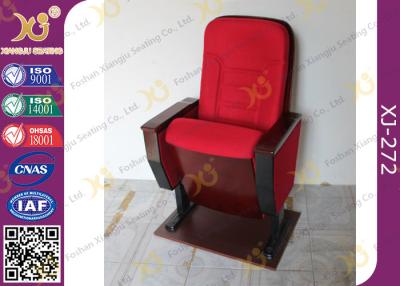 Cina Il pubblico ha piegato le sedie della sala dell'impiallacciatura/disposizione dei posti a sedere rossa di corridoio di conferenza in vendita