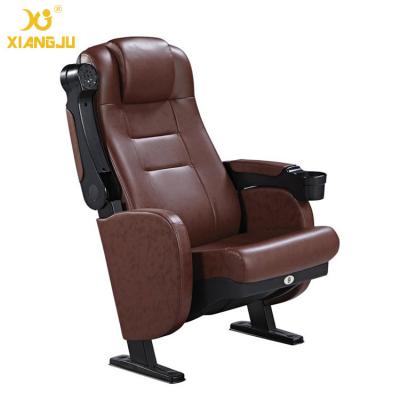 China Grandes cadeiras do teatro de filme do coxim da cabeça do conforto do apoio lombar com Cupholder à venda