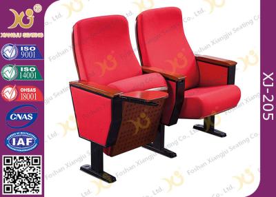 China Schwamm-Kirchen-Kanzel-Stühle mit hoher Dichte mit starken Stahlbasis-/Kino-Sitzen zu verkaufen