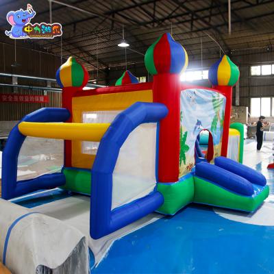 China Outdoor Entertainment Inflatable Bouncy Castle Bounce House Slide Combo for sale