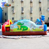 China Custom Inflatable Bouncy Castle Slide Combo for Kids 3-12 Years CE Certified for sale