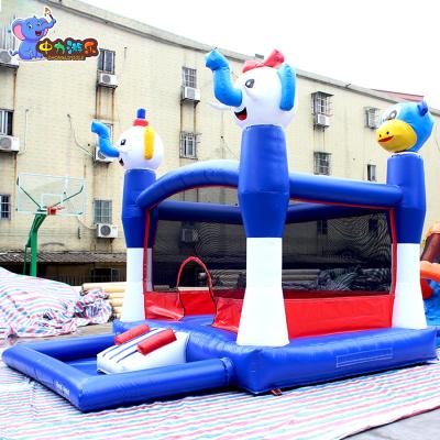 China Cartoon Theme Inflatable Bouncy Castle Playground Entertainment for Kids for sale