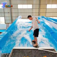 China Adjustable Surf Wave Simulator 37KW Single Person 4-5m x 13m Water Park Equipment for sale