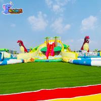 China Custom Inflatable Bouncy Castle Space Theme 3-12 Years Kids Play Center with Slide Climbing Area for sale