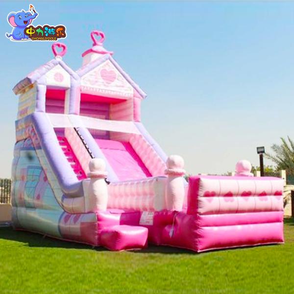 Quality Customization Inflatable Bouncy Castle Slide Inflatable Water Slide for sale