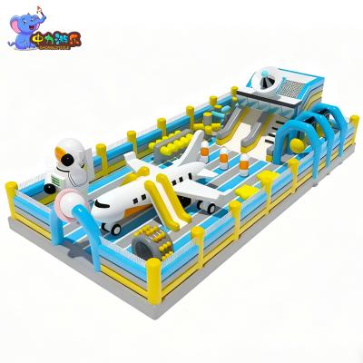 China Customization Inflatable Bounce House With Slide Children Playground Indoor for sale