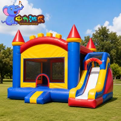 China Inflatable Castle with Slide Combo for Events and Party Rental for sale