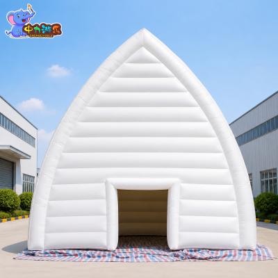 China PVC Coated Party Inflatable Dome Tent Waterproof A Shaped Custom for sale