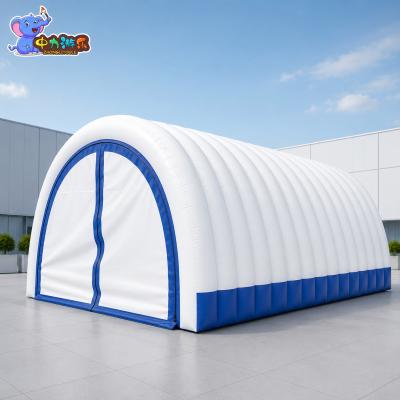China Large PVC Arched Inflatable Air Dome Tent Warehouse Outdoor Entertainment for sale