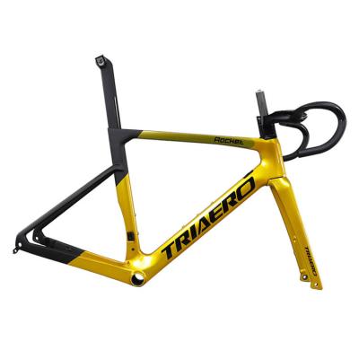 China Disc Carbon Road Frame for Road Bicycles Tire 700C*28C UD Matt/Glossy/Painting for sale