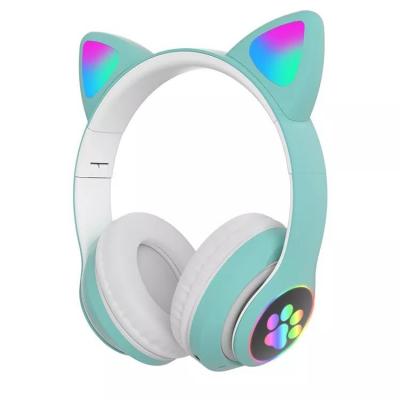 Cina Bluetooth nero Cat Headphones, cuffie senza fili pieghevoli di Bluetooth in vendita