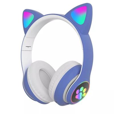 Cina Bluetooth nero Cat Headphones, cuffie senza fili pieghevoli di Bluetooth in vendita