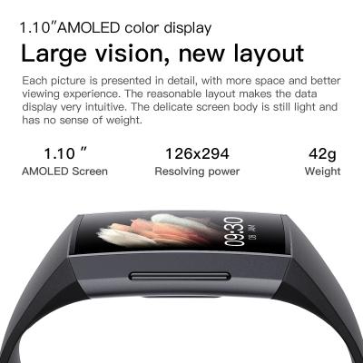 Cina Cuore Rate Blood Pressure Monitor dello Smart Watch del braccialetto di forma fisica di Bluetooth in vendita
