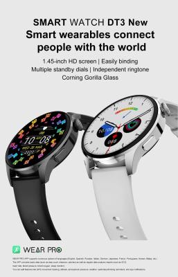 Cina Smart Watch degli sport degli uomini delle donne di aiuto di sport di NFC IP68 di voce impermeabile di Smartwatch in vendita