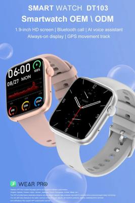 Cina Bluetooth multifunzionale che chiama lo Smart Watch di sport di GPS di rilevazione dell'ossigeno del sangue di Smartwatch in vendita
