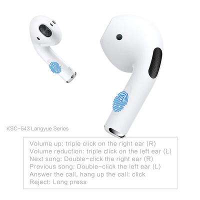 Cina Le cuffie senza fili di Bluetooth di sport in orecchio diffondono l'annullamento delle cuffie per Iphone Samsung in vendita