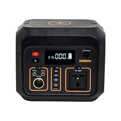 Cina Centrale elettrica portatile all'aperto mobile multifunzionale dell'alimentazione elettrica 500w in vendita
