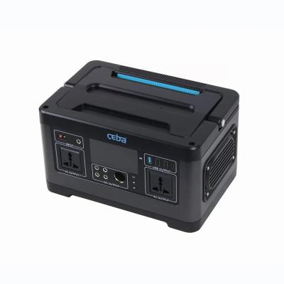 Cina Centrale solare portatile generatore a batteria al litio da 500 W per uso domestico/esterno in vendita
