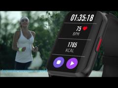 Man Android Smart IP68 Waterproof Sports Smartwatch Bracelets With Heart Rate