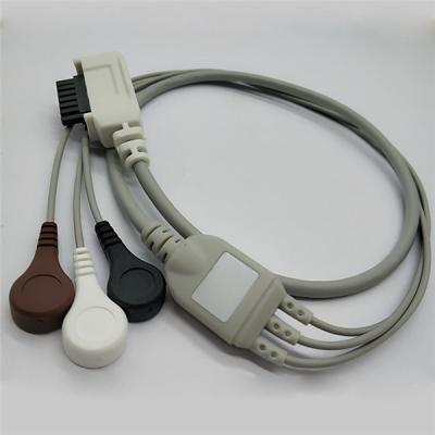 Chine 3 câble de Holter ECG de patient d'avance avec DR200 de surveillance du nord-est instantané/300 à vendre