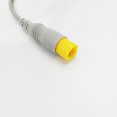 China Grey TPU Comen rectal Temperature Probes Stable Performance TPU Material 2 pin for sale