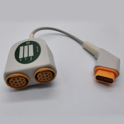 China transdutor de pressão compatível do conector de Pin do cabo 10 de 30cm Draeger IBP à venda