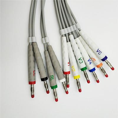 China Fios de ligação do ECG de PH da banana de HP à venda