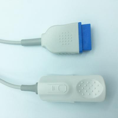 Cina Sensore adulto di  Spo2 della clip del dito di GE 3 Pin Marquette del cavo 11 del tester compatibile in vendita