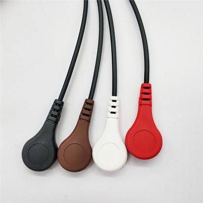 Cina Il registratore compatibile ECG di HP Digitrak XT Holter cabla il tipo norma della rottura 1metre di AHA per il monitor paziente in vendita