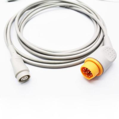 China Revestimento redondo do conector TPU do Pin B Braun do homem 10 IBP do cabo compatível de Siemens à venda