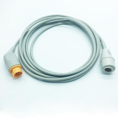 China Latex Free IBP Transducer Cable Compatible Siemens Drager To Edward Transducer Adapter for sale
