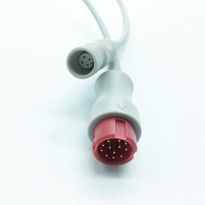China Schakelaar 4mm van de Mindray Compatibele IBP Kabel B Raun Diameterce/iso13485 Goedkeuring Te koop