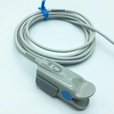 China Medical Materials  Reusable SPO2 Sensors Adult Finger 3M Cable Compatible Mindray PM9000 for sale