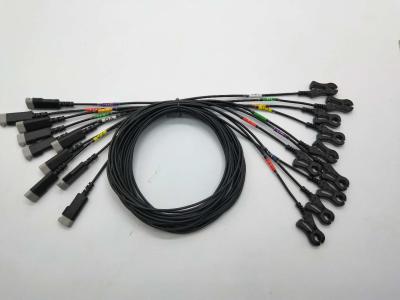 Cina Fili di piombo di Ecg del petto del cavo di Radiotransparent dell'EDERA di RMI in vendita