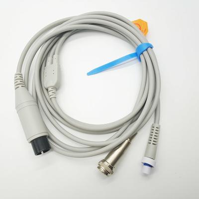 Cina Cavo medico dell'elettrodo di Pin Ecg del cavo 6 del volume del sangue arterioso di TPU in vendita