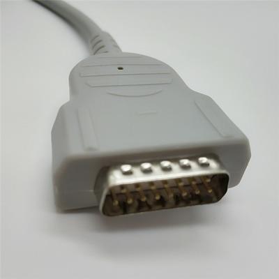 China Medische TPU-Banaan 4,0 Marquette 10 de Kabel van Loodecg Te koop